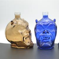 China Custom Logo Printing 50ml Mini Glass Bottle for Patron Tequila Bulk 50cl 750ml Gin Vodka for sale