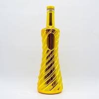 China Custom Logo Printing 50ml Mini Glass Bottle for Patron Tequila Bulk 50cl 750ml Gin Vodka for sale