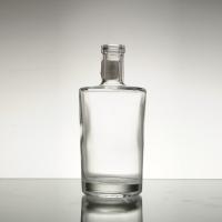 China High Flint Glass Material 750ml Glass Bottle Clear Olive Oil Bottles Sealing Type Cork for sale