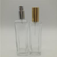 China 30ml 50ml 100ml Spray Crystal Empty Glass Perfume Bottles Luxury Logo Decal or Printing for sale