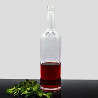China 750ml 700ml Custom Glass Whiskey Vodka Bottle with TUV Standard and Hot Stamping for sale