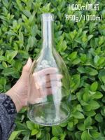 China Square Customized Glass Liquor Bottles for Spirits Vodka Gin Rum Whisky 700ml Cork for sale
