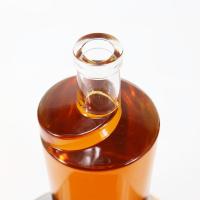 China Decal Surface Handling 750ml Liquor Glass Bottle for Custom Shape Shoulder Rotation for sale