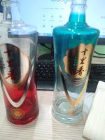 China Customized Clear Glass Wine Bottles for Tequila Whisky Brandy 750ml 500ml 1000ml for sale