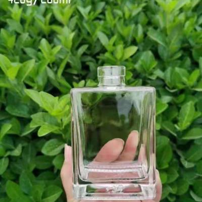 China Collar Material Super Flint Glass 750ml Whiskey Vodka Liquor Oil Bottles with Cork Lid for sale