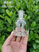 China Collar Material Super Flint Glass 750ml Whiskey Vodka Liquor Oil Bottles with Cork Lid for sale
