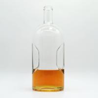 China 750ml Glass Bottle for Spirits Empty Gin Recycled Rum Whisky Vodka OEM/ODM Acceptable for sale