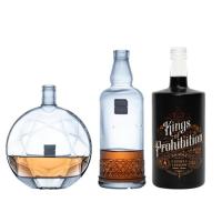 China High Capacity Liquor/Spirits/XO/Brandy Glass Alcohol Bottle with Cap Super Flint Glass for sale