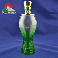 China Engraving Glass Bottle for 500ml 700ml Capacity Private Label Spray Vodka Liquor for sale