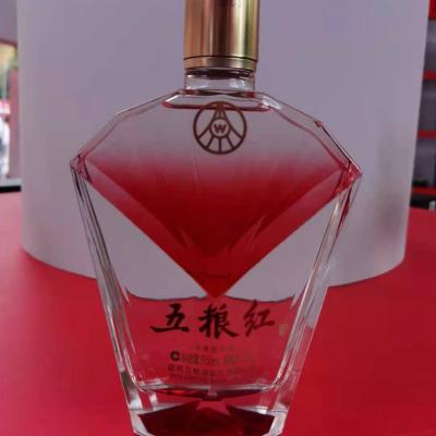 China Private Label Cylindrical Empty Tall 550ml 750ml 780ml 1L Decal Bottle for Alcohol for sale