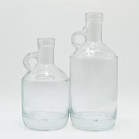 China Engraving/Frost/Decal/Spray Glass Bottle 750ml/1000ml for Vodka Whisky Brandy Rum Gin for sale