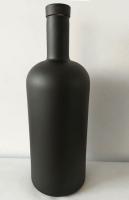 China 375ml 750ml Customized Frosted Glass Wine Bottle with T/T Payment and More Features for sale
