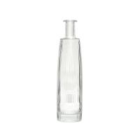 China Industrial Beverage 750ml Liquor Wine Bottle with Seal Caps Made of Super Flint Glass for sale