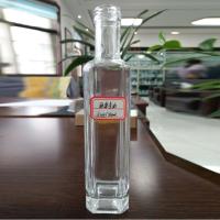 China 375ml Glass Bottle for Hot Stamping Icewine Rum Brandy Drinks and Cold Beverages for sale