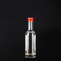 China Popular Empty Whisky Spray Mini Glass Alcohol Bottles with Super Flint Glass Material for sale