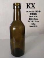 China 330ml 500ml Primary Color Bottle Crown Cap Amber Liquor Beer Glass Bottle for Direct for sale