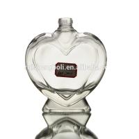 China Crystal White Glass Bottle for Beverage Fancy Design 500ml 750ml Vodka Whiskey Brandy for sale