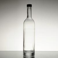 China 350ml 550ml 750ml Empty Glass Bottle for Vodka Whisky Red Wine Decal Surface Handling for sale