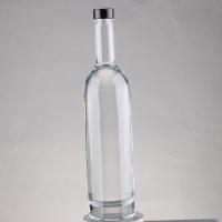 China 70cl 700ml Vodka Bottles Made of Super Flint Glass with Thick Base and Cork Sealing Type for sale