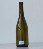 China Raw Color Glass Material Antique Wine Bottle Frost Deep Process and TT Payment Term for sale