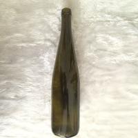 China Raw Color Glass Material Antique Wine Bottle Frost Deep Process and TT Payment Term for sale