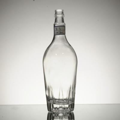 China Bottle Manufacturers Offer 750ml Whisky Glass Bottles with Super Flint Glass Material for sale