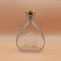 China 750ml Clear Empty Super Flint Liquor Bottles with Customized Weight/Height for sale