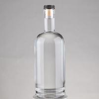 China Screw Cap Bottle Lids 700ml Whiskey Clear Empty Glass Bottles for Wine OEM/ODM Welcome for sale
