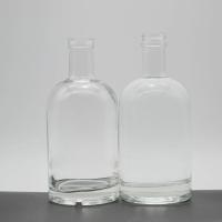 China Screw Cap Bottle Lids 700ml Whiskey Clear Empty Glass Bottles for Wine OEM/ODM Welcome for sale