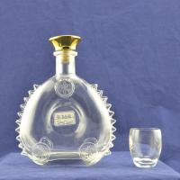 China ISO14001 Certified Super Flint Glass Bottles for XO/Brandy/Whiskey/Vodka Manufacture for sale