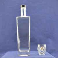 China ISO14001 Certified Super Flint Glass Bottles for XO/Brandy/Whiskey/Vodka Manufacture for sale