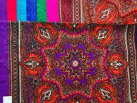 China 100% Acrylic Serge Fabric 80gsm Twill Weave for Dress Sarong 32s Yarn for sale