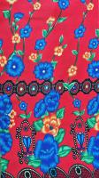 China Wholesale 100gsm Acrylic Print Fabric 112cm Width for East African Kitenge & Fashion for sale
