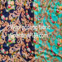 China 100% Pure Wool Printed Scarf Fabric – Istanbul / European Collection for sale