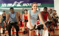 China OEM Steel Air Spinning Bike Body Gym Air Bike Loading 150kg for sale