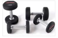 China Gymnasium Steel Small Dumbbell Rack PU Dumbbell Set ISO9001 for sale
