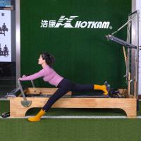 China Loading 200kg Pilates Exercise Equipment Deep Squat Pilates Reformer Machine for sale