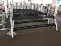 China 15 Pairs Fitness Dumbbell 3 Tier Dumbbell Rack 2490*690*760MM for sale