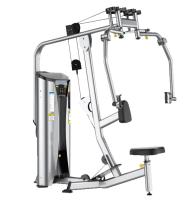 China CE Biceps Training Machine Steel Seated Straight Arm Clip Chest for sale