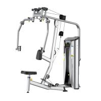 China CE Biceps Training Machine Steel Seated Straight Arm Clip Chest for sale