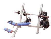 China Custom Logo Exercise Muscle Metal Decline Gym Weight Bench for sale