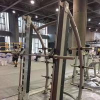 China Oval Tube Smith Fitness Machine Bench Press 1300*2250*2130mm for sale