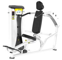 China Silver ETC Commercial Gym Equipment Shoulder Press Gym Machine 250kg for sale
