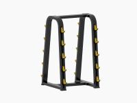 China Steel Tube 3 Tier Fitness Dumbbell Rack For Gym Loading 200kgs for sale