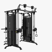 China Multifunctional Trainer Fitness Smith Machine Cable Machine Gym OEM ODM for sale