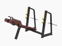 China Commercial Fitness Equipment Barbell Rack Multifunctional Squat Rack Weight Bench for sale
