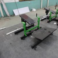 China HOTKAM Steel Hip Thrust Exercise Machine Gym Powder Coating for sale
