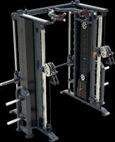 China Multifunctional Gym Fitness Equipment Cable Crossover Smith Machine Powder Coating for sale