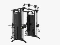 China Multifunctional Gym Fitness Equipment Cable Crossover Smith Machine Powder Coating for sale