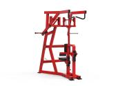 China Rowing Trainer Plate Loaded Gym Equipment Home Gym 1560*1430*1470mm for sale